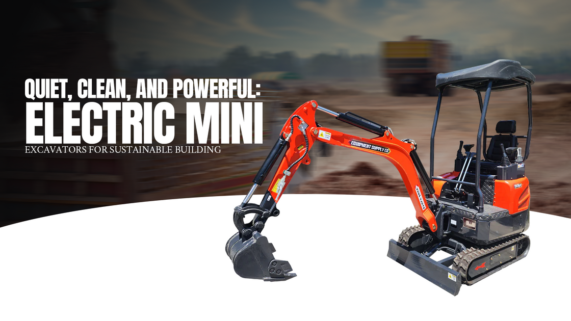 The Future is Electric: How Mini Excavators Are Paving the Way for Sus ...