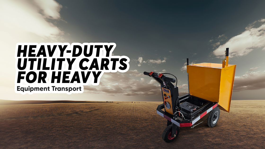 Top 5 Heavy-Duty Utility Carts for Heavy Equipment Transport – Escous