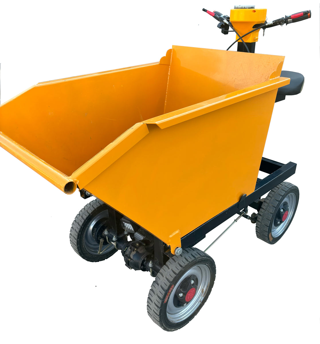 Ride-on / Stand-Behind Electric Wheelbarrow Dumper 1 Ton Capacity – Escous